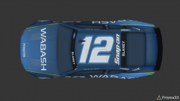 Ryan Blaney 's high point.com 400 scheme | Stunod Racing
