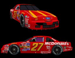 2048 1994/95 Ford Thunderbird Template | Stunod Racing
