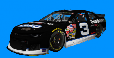 Dale Earnhardt Sr. #3 Oreo 2001 Budweiser Shootout Paint Scheme ...