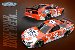 No. 4 Busch Light Orange Hunting fan vote car | Stunod Racing
