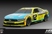 #12 - Ryan Blaney - Menards/Knauf - (TEX) | Stunod Racing
